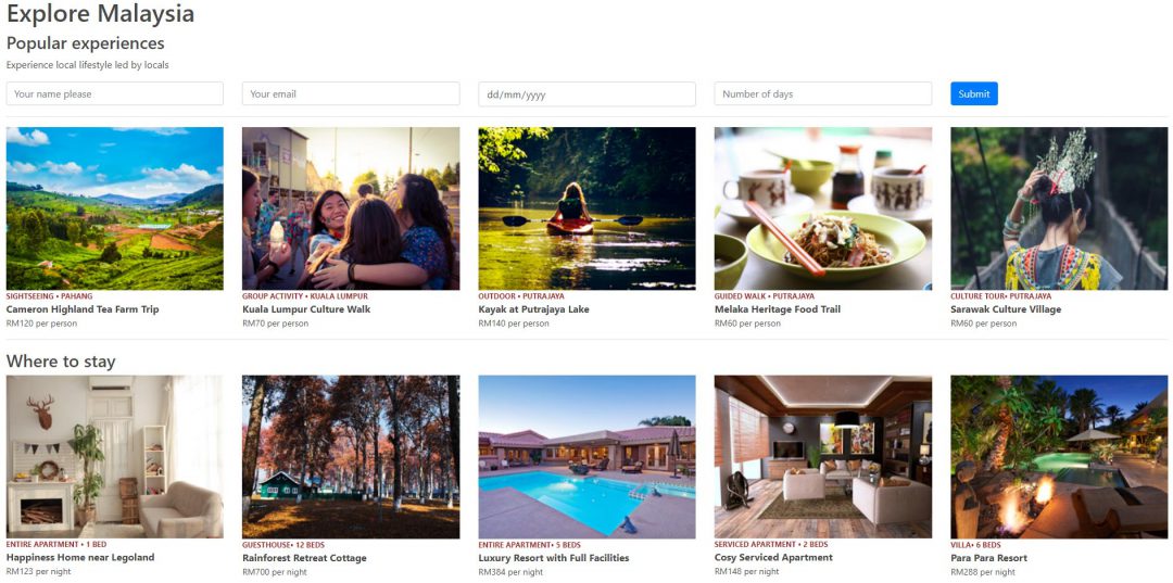 How to build an Airbnb alike booking site - LEAD