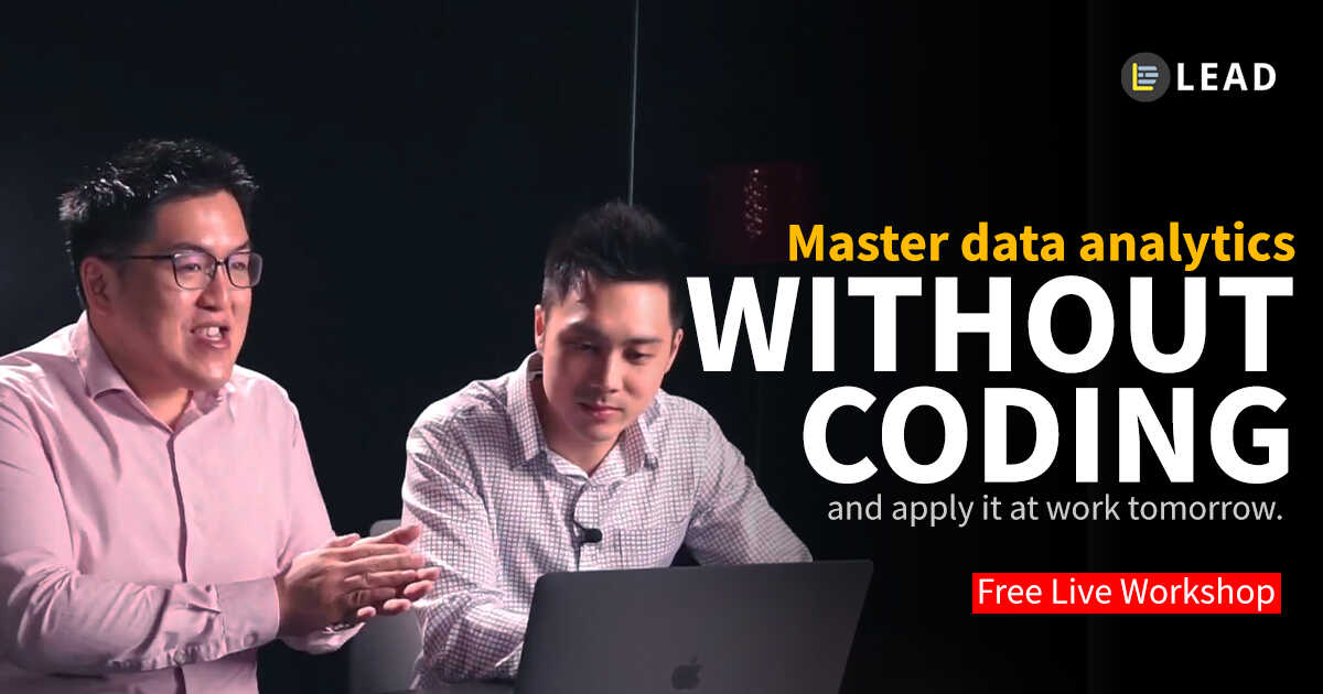 Live workshop: Master Data Analytics Without Coding