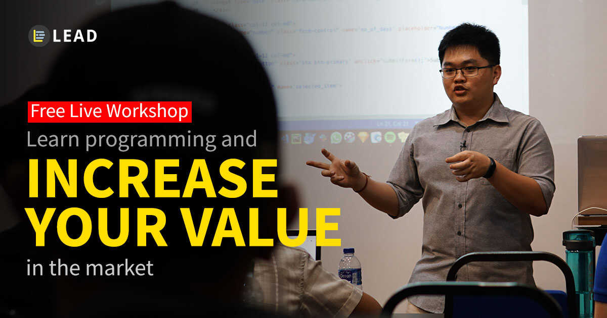 Learn practical programming that you can apply tomorrow - LEAD