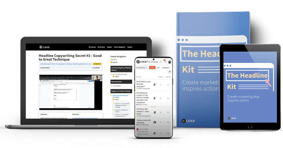 How to Write a Compelling Headline That Converts - LEAD