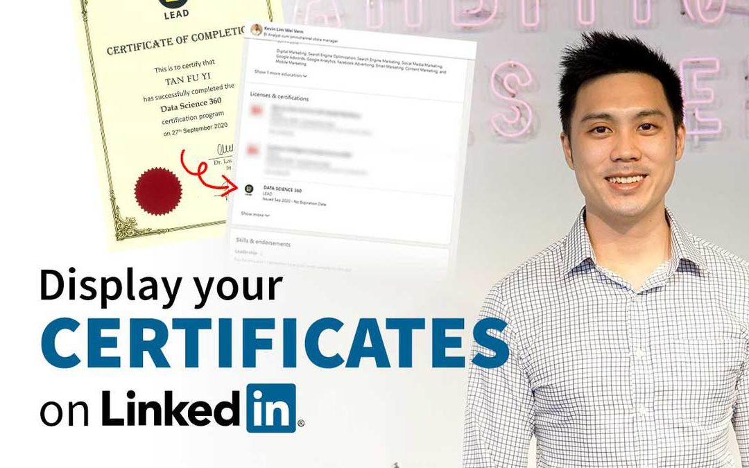 How To Display My LEAD Certificates On LinkedIn LEAD