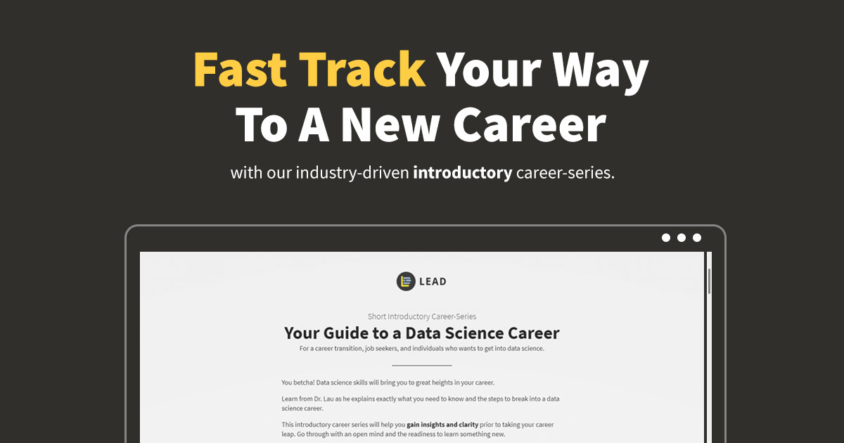 Career track: Data science career break series